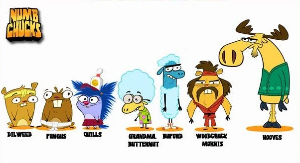 List of Main/Supporting Characters | Numb Chucks Wiki | Fandom