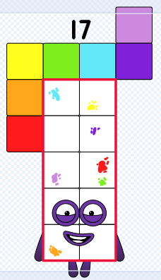 Seventeen | Number Blocks Fanmade Wiki | Fandom