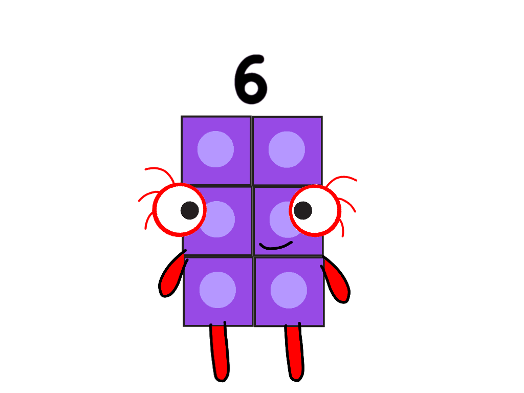 Six | Number Blocks Fanmade Wiki | Fandom