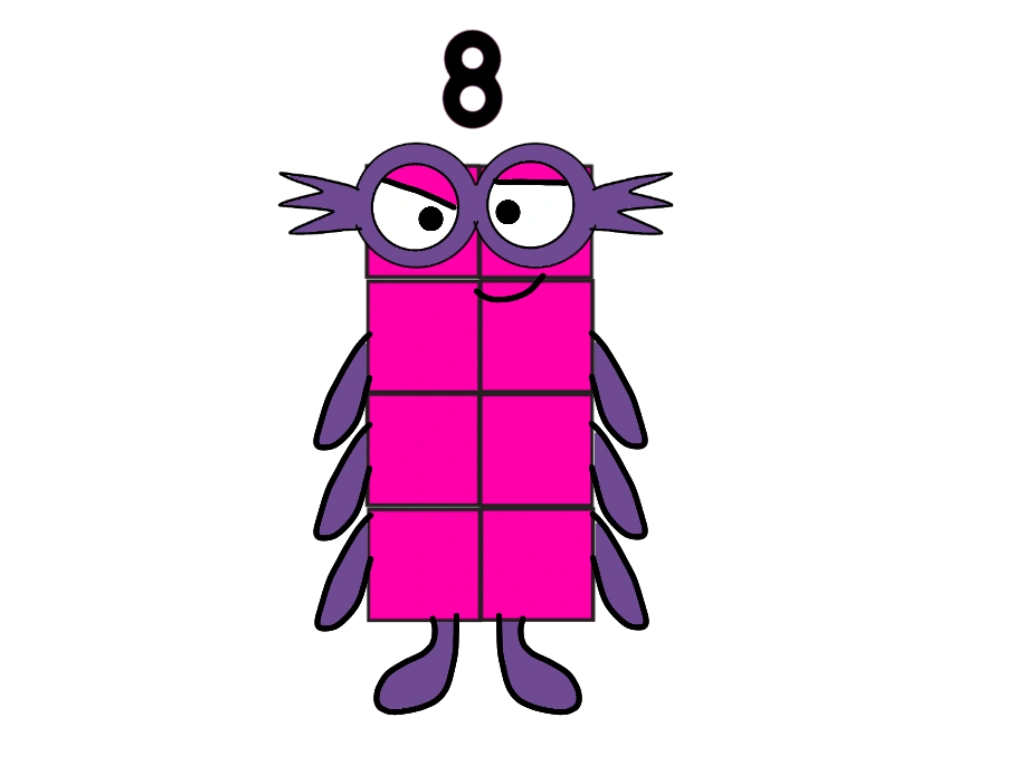 Eight | Number Blocks Fanmade Wiki | Fandom