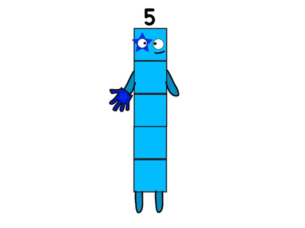 Five | Number Blocks Fanmade Wiki | Fandom