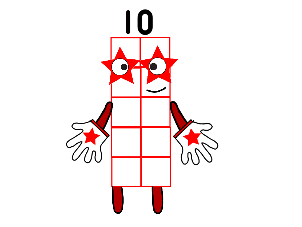 Ten | Number Blocks Fanmade Wiki | Fandom