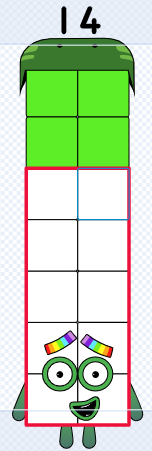 Fourteen | Number Blocks Fanmade Wiki | Fandom