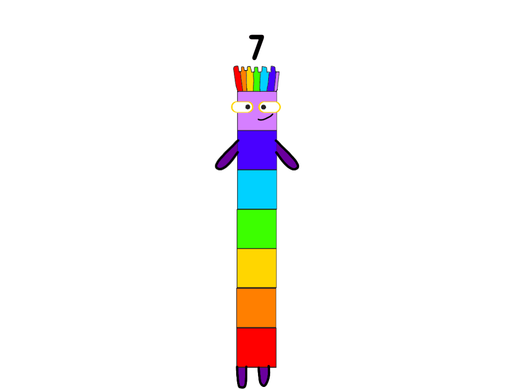 Seven | Number Blocks Fanmade Wiki | Fandom