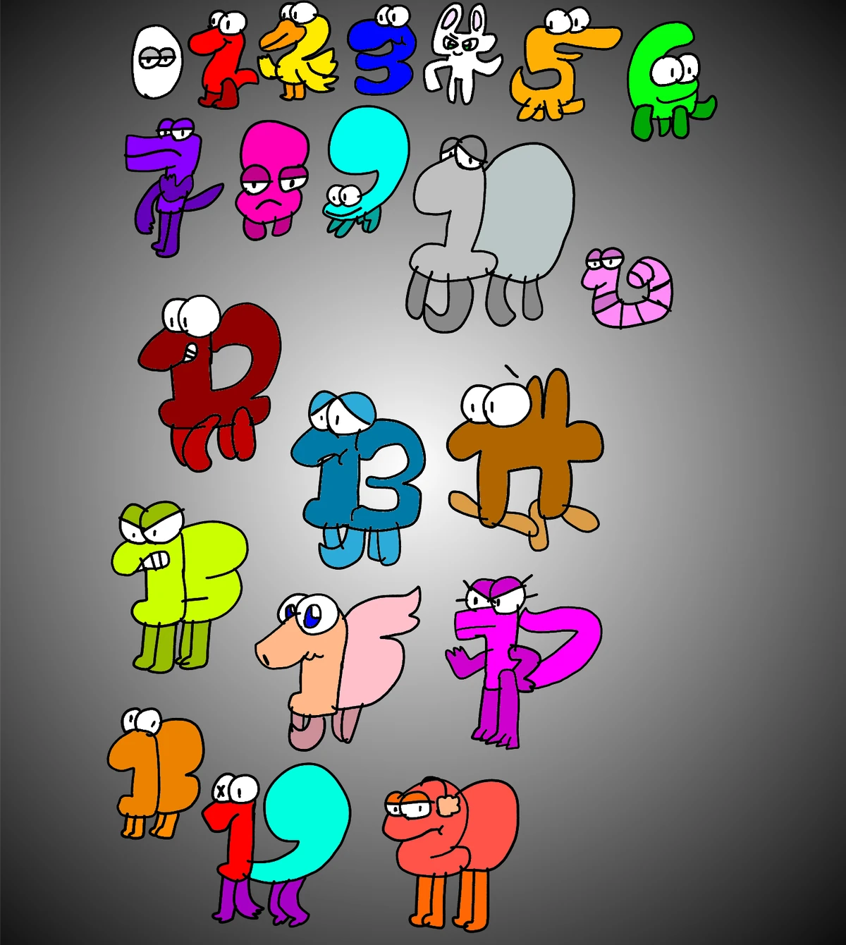 Number Creatures (Characters) | Number Creatures Wiki | Fandom
