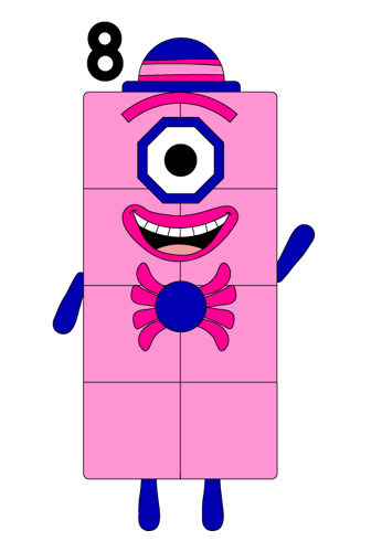 Eight | Numberblocks Adventures better Wiki | Fandom