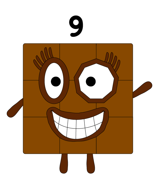 Nine | Numberblocks Adventures better Wiki | Fandom