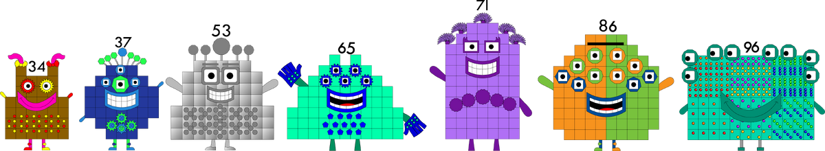 The Robots | Numberblocks Basics Wiki | Fandom