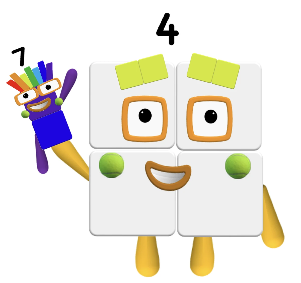 User blog:Yoyo2022/Birthday 4 in PowerPoint scratch | Numberblocks ...
