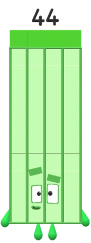 Forty-Four | Numberblocks Basics Wiki | Fandom