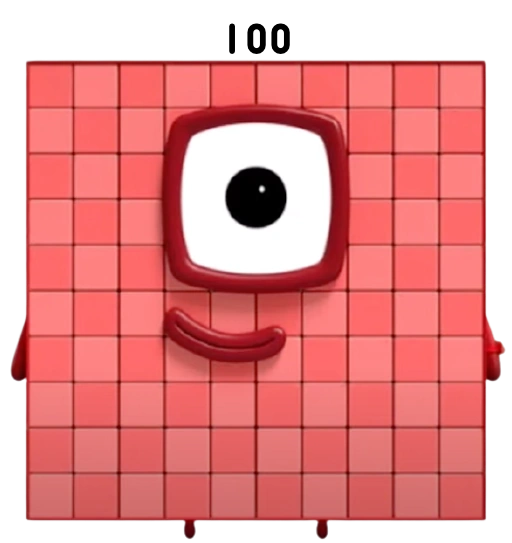 100 | Numberblocks big big Wiki | Fandom