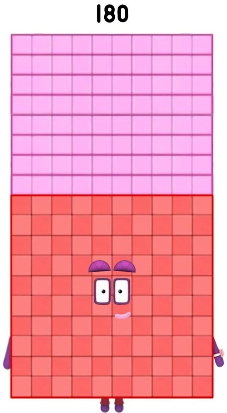 180 | Numberblocks big Wiki | Fandom