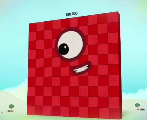 100k | Numberblocks big Wiki | Fandom