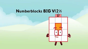 Numberblocks big V12 1⁄2 | Numberblocks big Wiki | Fandom