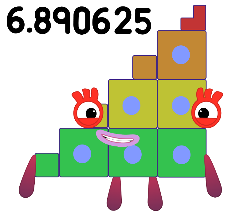 6.890625 | Numberblocks big Wiki | Fandom
