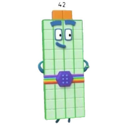 42 | Numberblocks big Wiki | Fandom