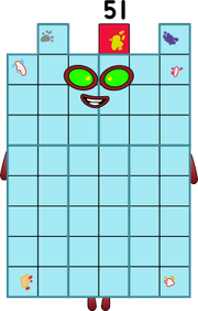 51 | Numberblocks big Wiki | Fandom