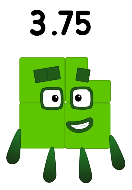 3.75 | Numberblocks big Wiki | Fandom