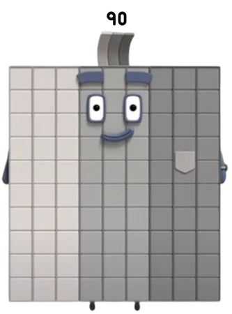 90 | Numberblocks big Wiki | Fandom