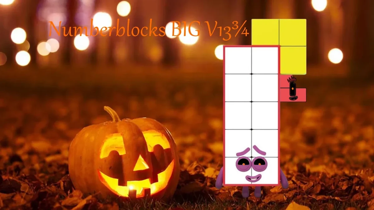 Numberblocks big V13 3⁄4 | Numberblocks big Wiki | Fandom