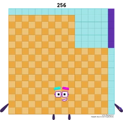 256 | Numberblocks big Wiki | Fandom