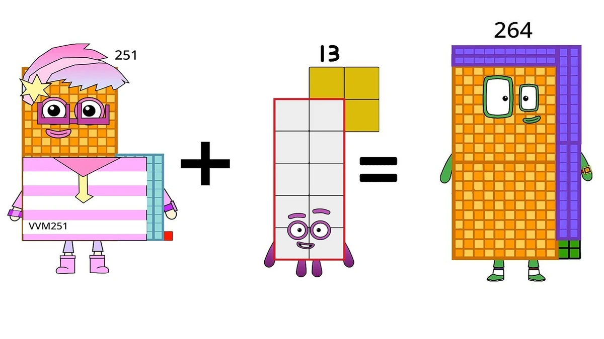 251 | Numberblocks big Wiki | Fandom