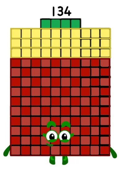 134 | Numberblocks big Wiki | Fandom
