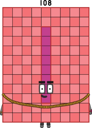 108 | Numberblocks big Wiki | Fandom