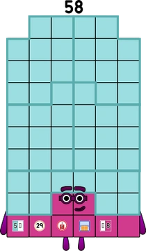 58 | Numberblocks big Wiki | Fandom