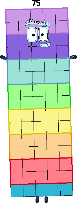 75 | Numberblocks big Wiki | Fandom
