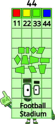 44 | Numberblocks big Wiki | Fandom