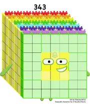 343 | Numberblocks big Wiki | Fandom