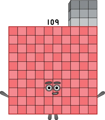 109 | Numberblocks big Wiki | Fandom