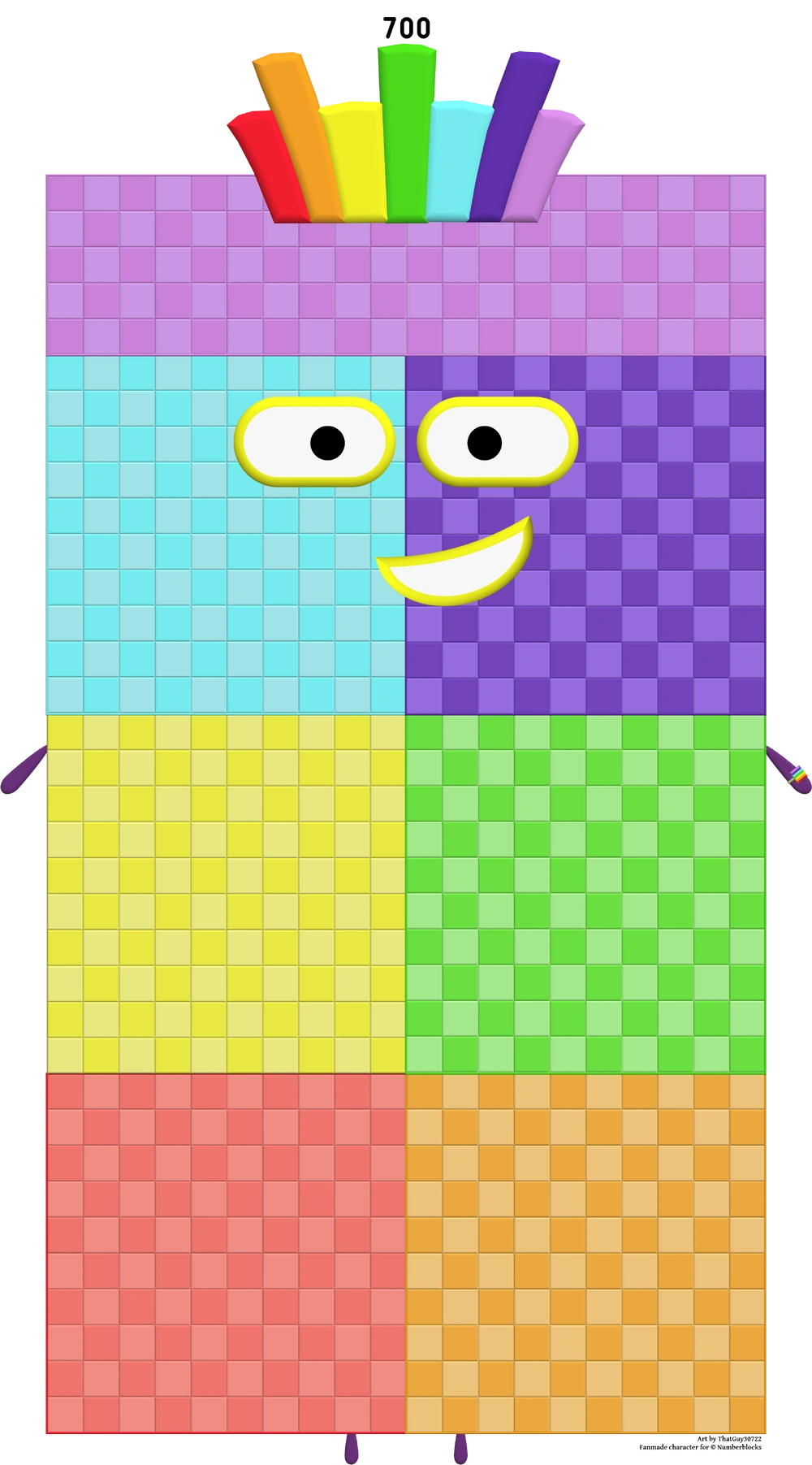 700 | Numberblocks big Wiki | Fandom