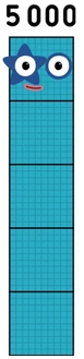 5000 | Numberblocks big Wiki | Fandom