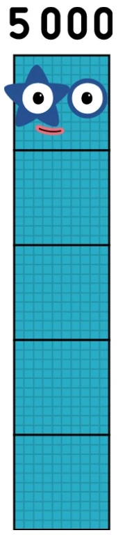 5000 | Numberblocks big Wiki | Fandom