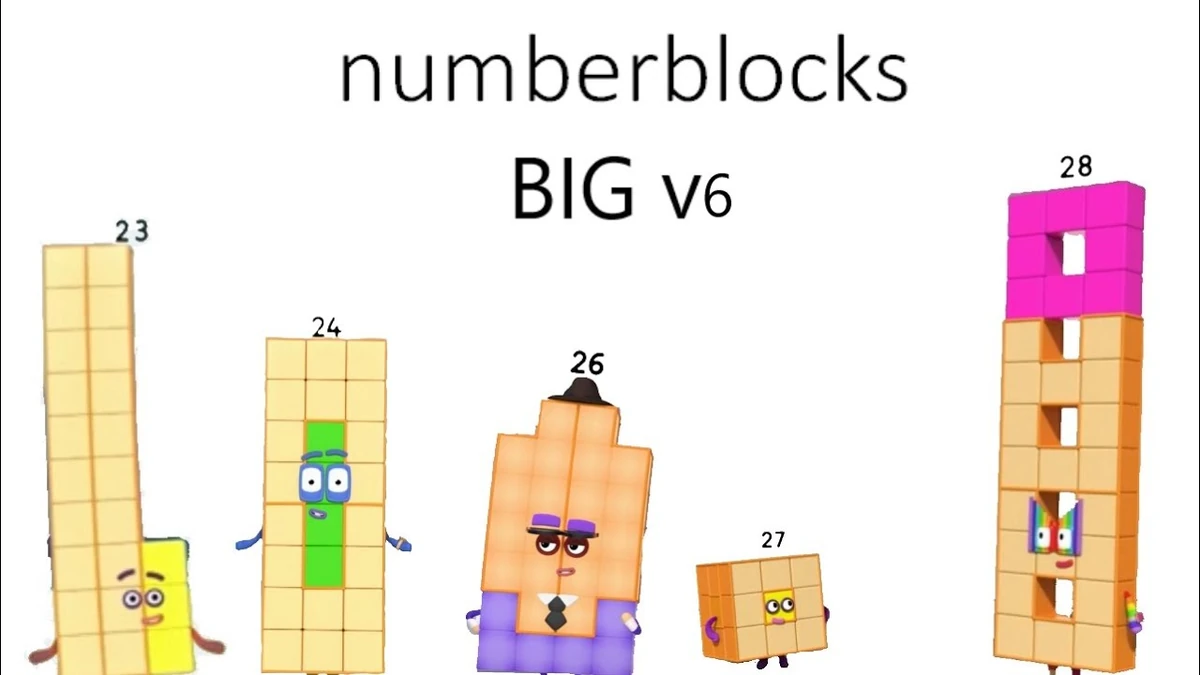 Numberblocks big V6 | Numberblocks big Wiki | Fandom