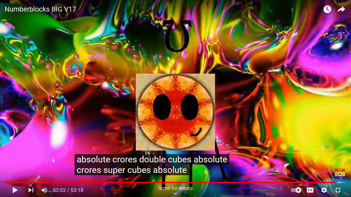 Infinity Absolute Numberblocks Big Wiki Fandom