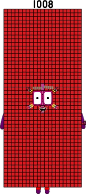 1008 | Numberblocks big Wiki | Fandom