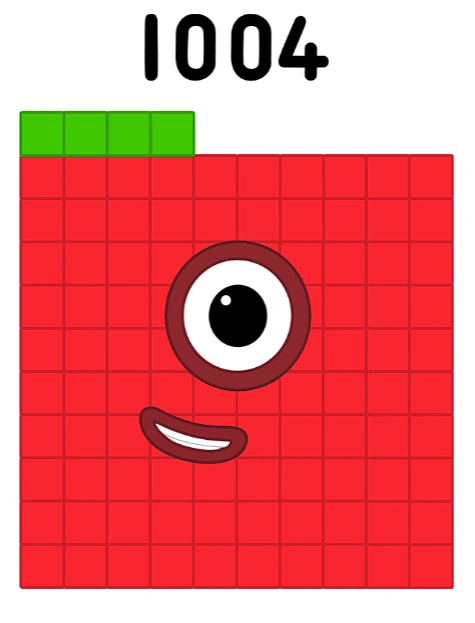 1004 | Numberblocks big Wiki | Fandom