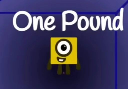 One pound | Numberblocks big Wiki | Fandom