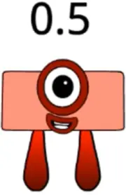 0.5 | Numberblocks big Wiki | Fandom