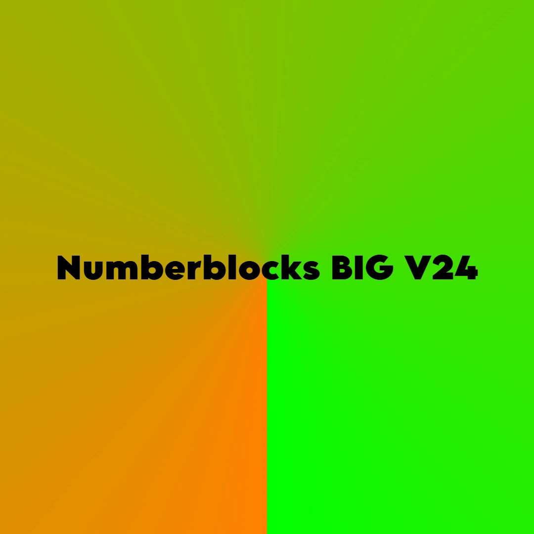 Numberblocks big V24 | Numberblocks big Wiki | Fandom