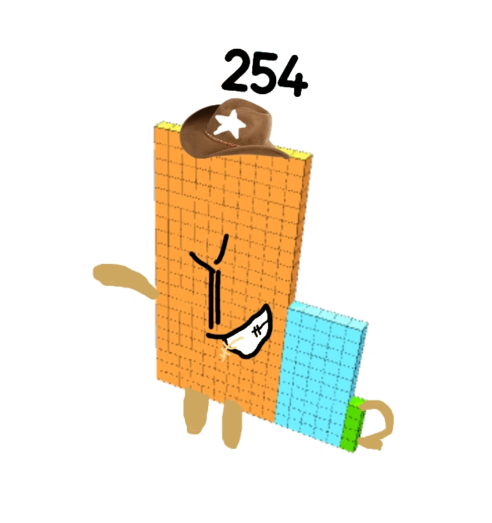 254 | Numberblocks big Wiki | Fandom