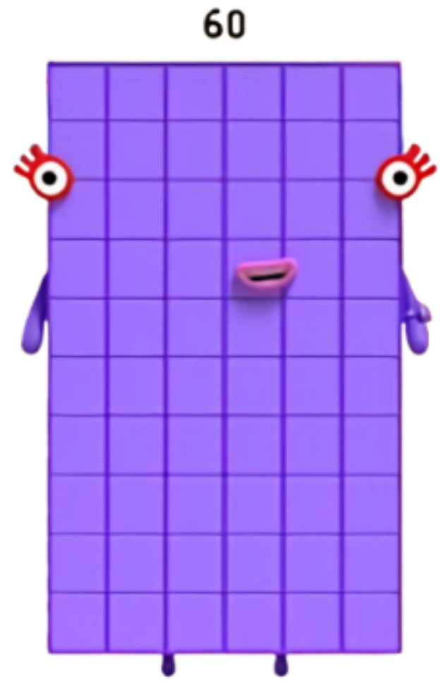 60 | Numberblocks big Wiki | Fandom