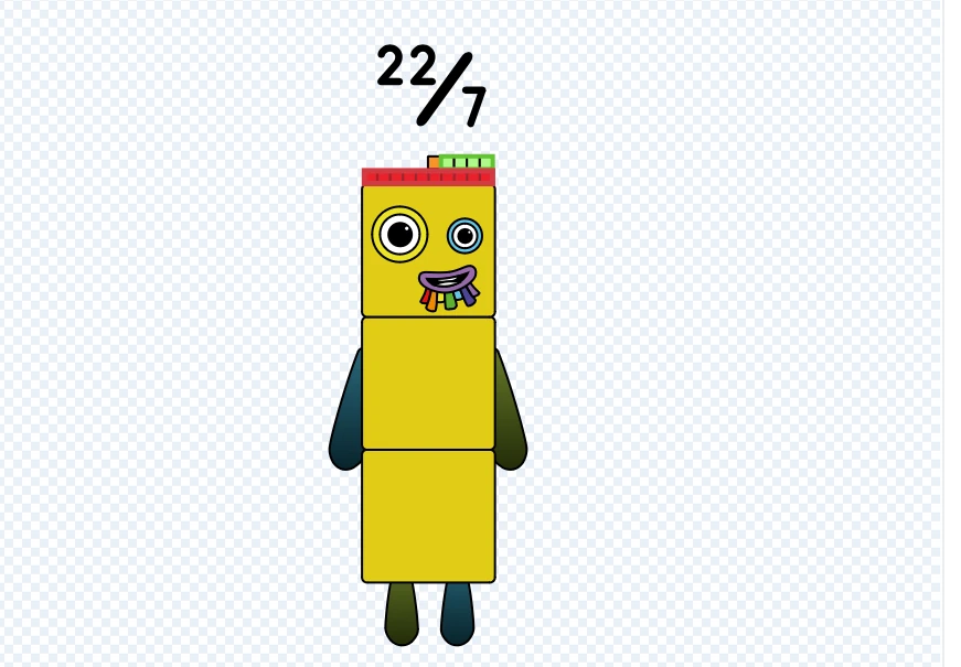 22/7 | Numberblocks big Wiki | Fandom