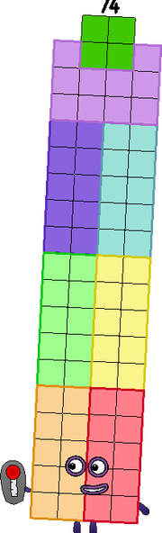 74 | Numberblocks big Wiki | Fandom