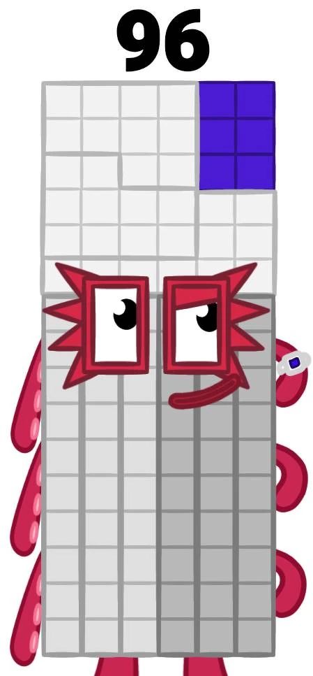 96 | Numberblocks big Wiki | Fandom