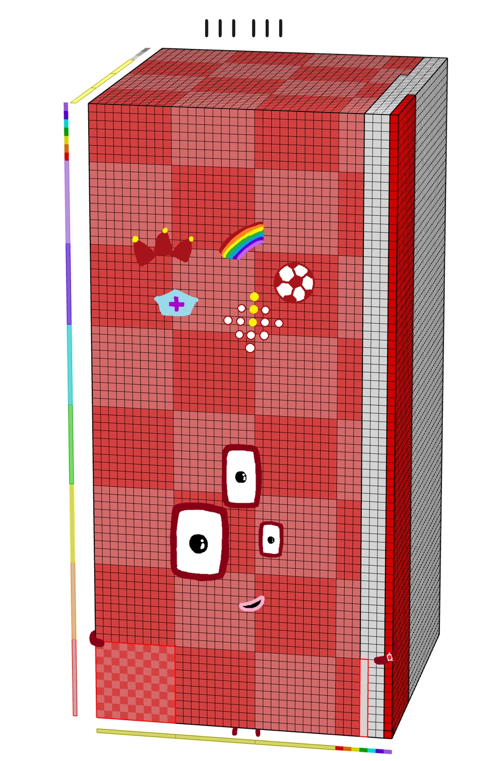 111111 | Numberblocks big Wiki | Fandom