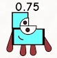 0.75 | Numberblocks big Wiki | Fandom